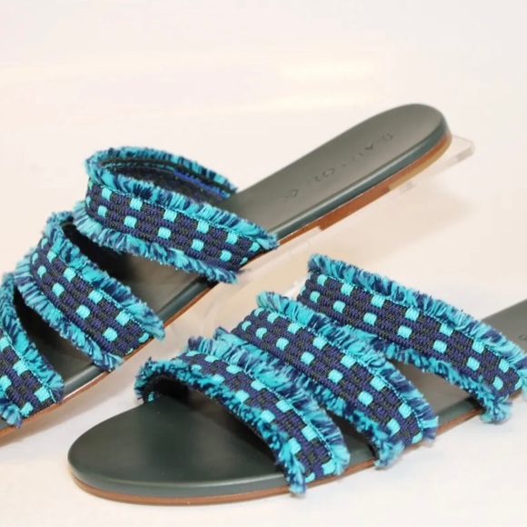 Rothy's | Shoes | Rothys The Triple Band Fabric Slides Sandals Womens 5 ...